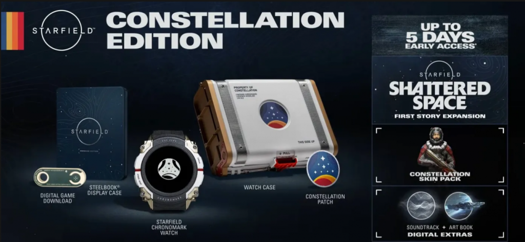 Confirmada la Constellation Edition de Starfield de $299.99 dólares