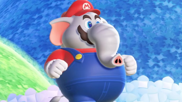 Habrá peluche oficial del Mario Elefante de Super Mario Bros. Wonder