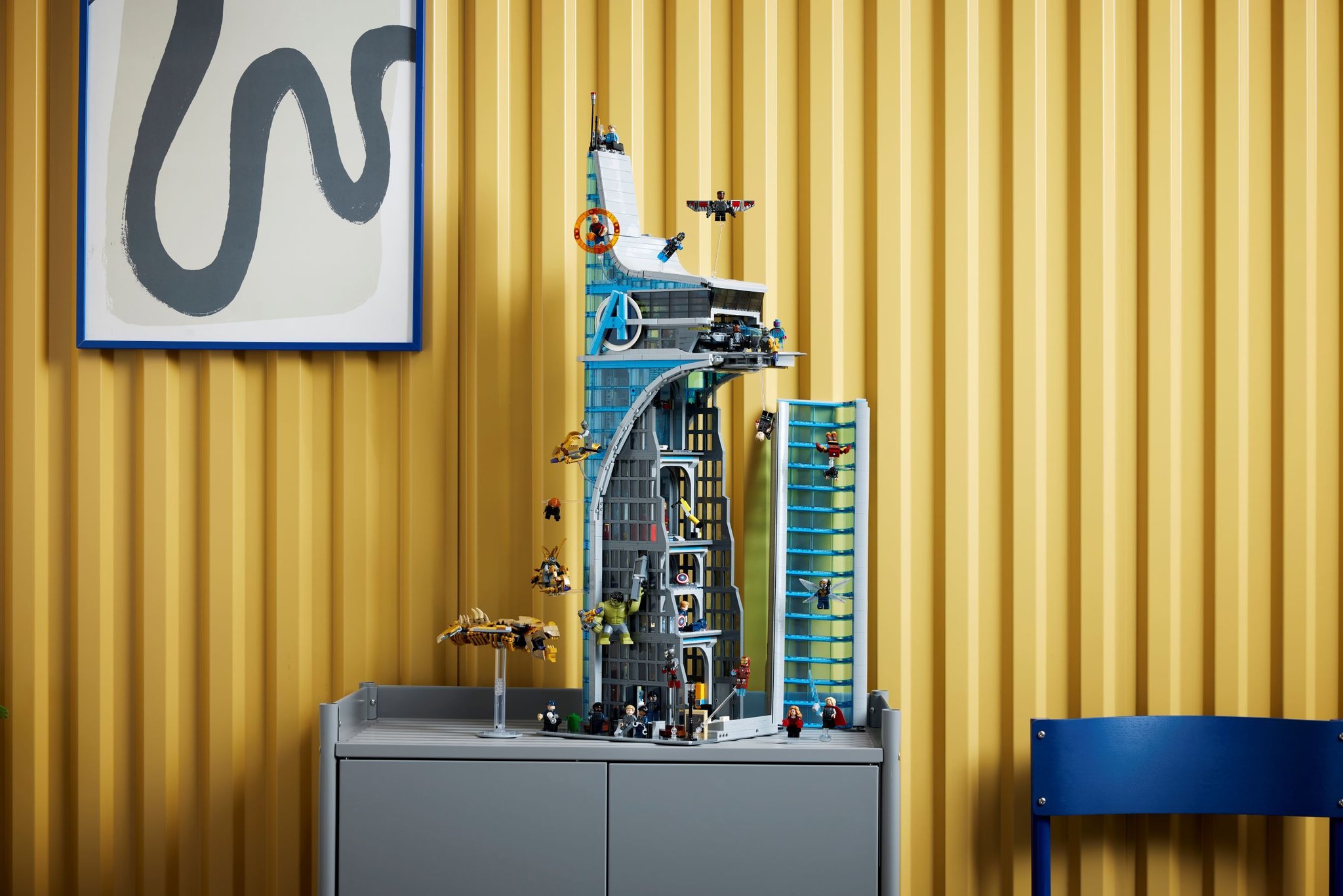 Torre de los Avengers: El set de Marvel más grande de LEGO