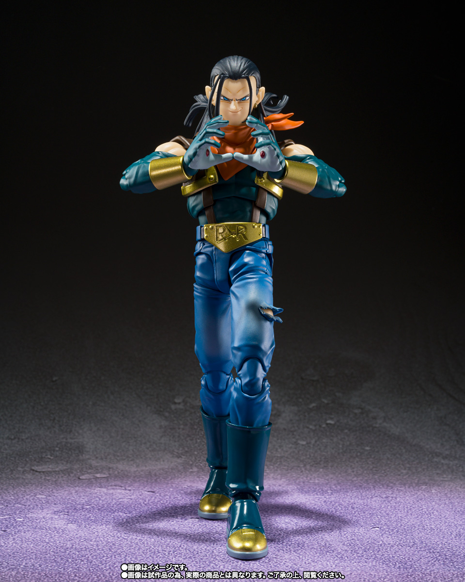 Así luce el Súper Androide 17 de S.H. Figuarts