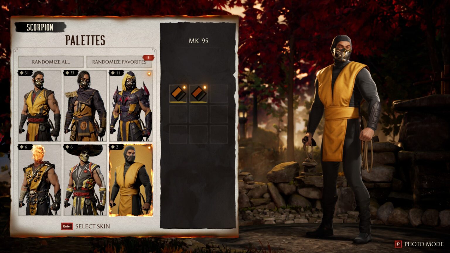 Están regalando skin de Scorpion en Mortal Kombat 1