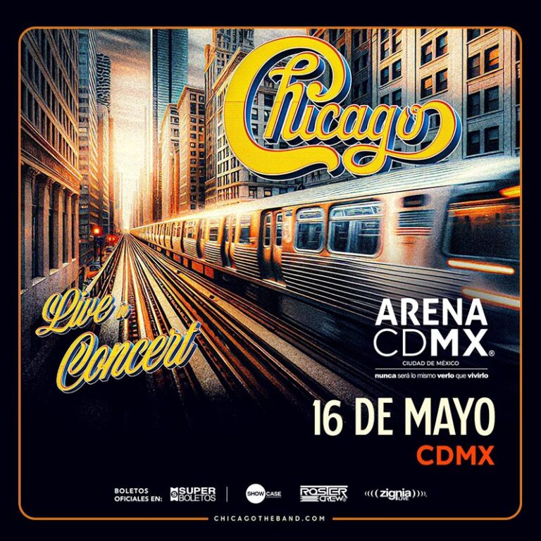 CHICAGO regresa a México con su tour “Live in Concert”
